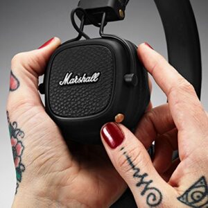 Marshall Major III Bluetooth Wireless On-Ear Headphones, Black - New