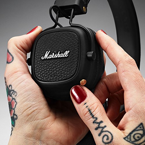 Marshall Major III Bluetooth Wireless On-Ear Headphones, Black - New