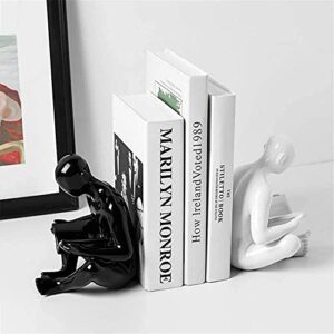 Bookend Supports HeavyDuty ， Decorative Bookends Desktop Bookends Pattern Design Decorative Metal Bookends Support Shelves Best Gifts Home Decoration