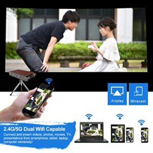 WENLII Video Projector Home Theater Movie Full 720p Resolution Led Freeshiping Home Cinema Projector for Smartphone