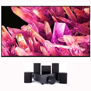 Sony XR65X90K 65" 4K Smart BRAVIA XR HDR Full Array LED TV with a Platin MILAN-5-1-SOUNDSEND 5.1 Immersive Cinema-Style Sound System (2022)