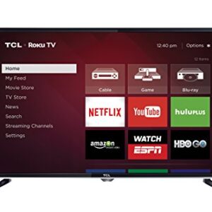 TCL 32S3800 32-Inch 720p Roku Smart LED TV (2015 Model)