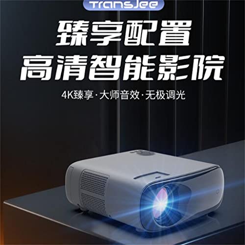 WENLII Projector Office Support 4K High Brightness LED Screen Voice Mini Home Projector