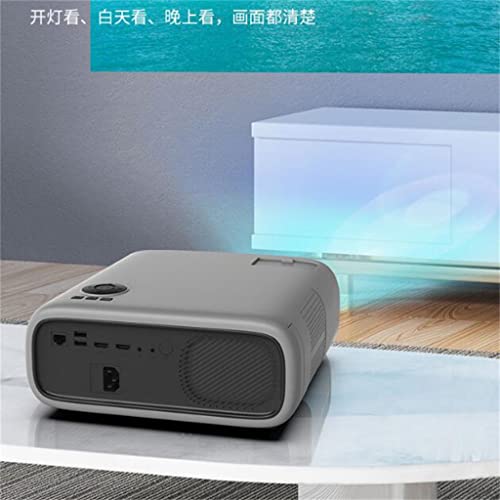 WENLII Projector Office Support 4K High Brightness LED Screen Voice Mini Home Projector