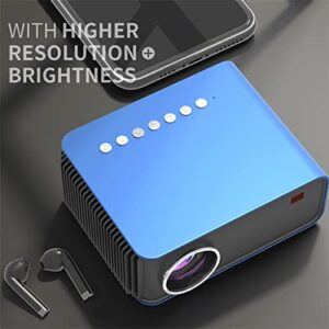 WENLII Mini Projector 3600 Lumens Support 1080P LED Big Screen Home Theater Smart Video Beamer