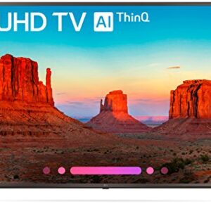 LG Electronics 55UK6300PUE 55-Inch 4K Ultra HD Smart LED TV (2018 Model)