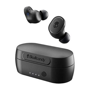 skullcandy sesh evo true wireless in-ear earbud – true black (renewed)