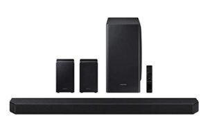 samsung hw-q950t 9.1.4ch soundbar with dolby atmos/ dts:x and alexa built-in (2020), black