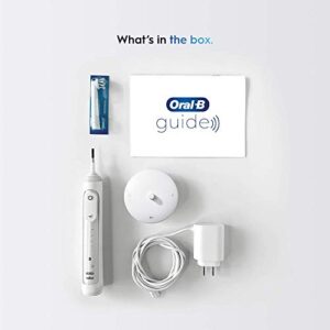 Oral-B Electric Toothbrush, Alexa Built-In, Amazon Dash Replenishment Enabled, White, Smart Brushing System