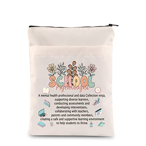 School Psychologist Book Sleeve School Psychologist Appreciation Gift Psych Therapist Book Protector Psychology Teacher Gift