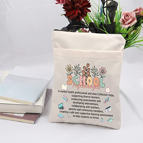 School Psychologist Book Sleeve School Psychologist Appreciation Gift Psych Therapist Book Protector Psychology Teacher Gift