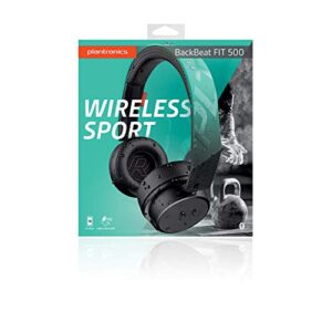 Plantronics BackBeat FIT 500 On-Ear Sport Headphones, Wireless Headphones with Sweat-Resistant Nano-Coating Technology by P2i, Teal