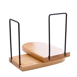 szyawsd file sorters bamboo desktop organizer office home bookends book ends stand holder shelf bookrack 1pcs