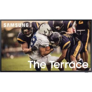 samsung qn65lst7taf 65-inch class the terrace 4k ultra hd hdr qled smart tv – 3840 x 2160-240 mr – 16:9 – hdmi – wi-fi – bluetooth – alexa – google assistant – titan black (renewed)