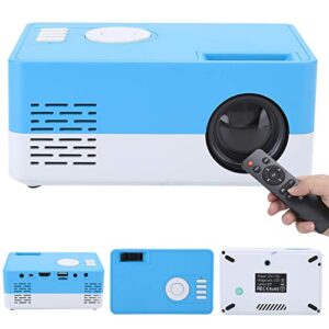 1080P Full HD Projector | Mini LED Projector with Rack | Portable Home Theater Media Player Digital Video Projector Short Throw Projector for Smartphone/Computer/Laptop (100‑240V)(#3-1)