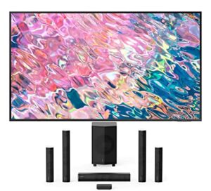 samsung qn70q60bafxza 70″ qled quantum hdr 4k smart tv with a enclave ea-1000-thx-us cinehome pro cinehub edition 5.1ch speakers (2022)