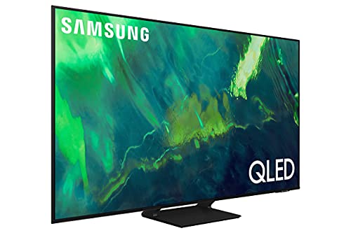 SAMSUNG QN65Q70AA 65" Class UHD High Dynamic Range QLED 4K Smart TV with a Platin MONACO-5-1-SOUNDSEND with WiSA Wireless SoundSend Transmitter (2021)