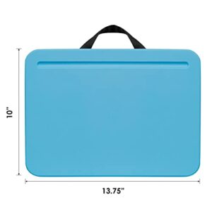 LapGear Compact Lap Desk - Alaskan Blue - Fits Up to 13.3 Inch Laptops - Style No. 43103