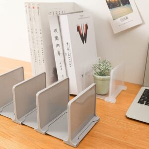 Desktop Bookshelf can be Combined Book Stand Desktop Book File Finishing Rack spacing Adjustable Book Stand Divider