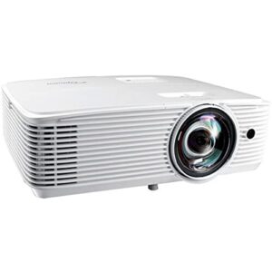 optoma w319st bright wxga compact full 3d short throw dlp data projector