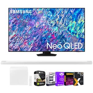 samsung qn85qn85ba 85″ neo qled 4k mini led quantum hdr smart tv bundle hw-s801b 3.1.2ch soundbar, audio entertainment essentials bundle & 2 yr cps enhanced protection pack