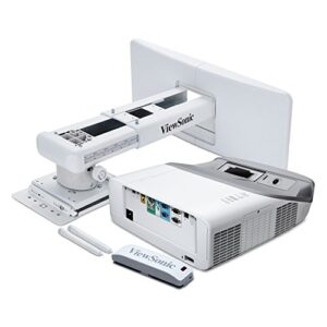 viewsonic ps750w 3300 lumens wxga hdmi interactive ultra short throw projector