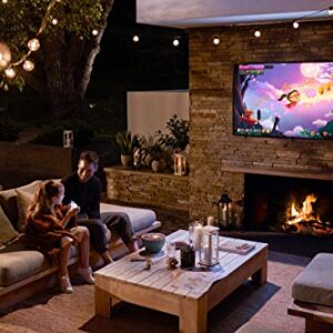 SAMSUNG QN55LST7TA The Terrace 55" Outdoor-Optimized QLED 4K UHD Smart TV with a HW-LST70T 3.0 Ch Terrace Soundbar and a WMN-4070TT Full Motion Wall Mount for The 55" Terrace TV (2020)