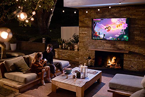 SAMSUNG QN55LST7TA The Terrace 55" Outdoor-Optimized QLED 4K UHD Smart TV with a HW-LST70T 3.0 Ch Terrace Soundbar and a WMN-4070TT Full Motion Wall Mount for The 55" Terrace TV (2020)