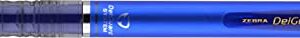 Zebra Pen DelGuard Mechanical Pencil, Fine Point, 0.5mm, Black/Blue/White Barrel, Lead Refills, Refillable, 3-Pack (58603)