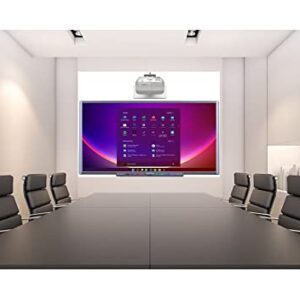 Electronic Interactive Dry Erase Board for Classroom Presentation/Collaboration (7 feet Long by 4 feet Wide) (with Short Throw Projector)