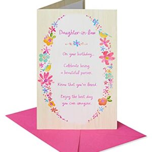 American Greetings Birthday Card for Daughter-In-Law (Beautiful Person)