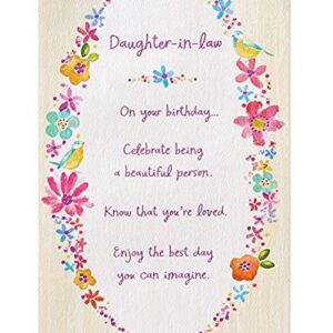 American Greetings Birthday Card for Daughter-In-Law (Beautiful Person)