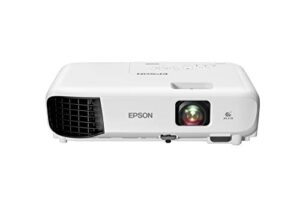 epson ex3280 3-chip 3lcd xga projector, 3,600 lumens color brightness, 3,600 lumens white brightness, hdmi, built-in speaker, 15,000:1 contrast ratio