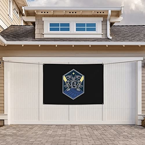 Emblem Of The Peterson-Schriever Garrison Personalized Festive Banners To Add Atmosphere To Your Celebration 47Ã—71in