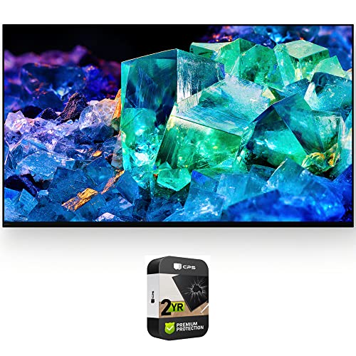 Sony XR55A95K 55 inch BRAVIA XR A95K 4K HDR OLED TV with Smart Google TV 2022 Model Bundle with Premium 2 YR CPS Enhanced Protection Pack