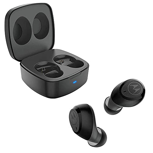 MOTOROLA Vervebuds 100 Earbud Headphones, Waterproof True Wireless Earbuds, Bluetooth 5.0 in-Ear with Hands-Free Call Microphone (Renewed)