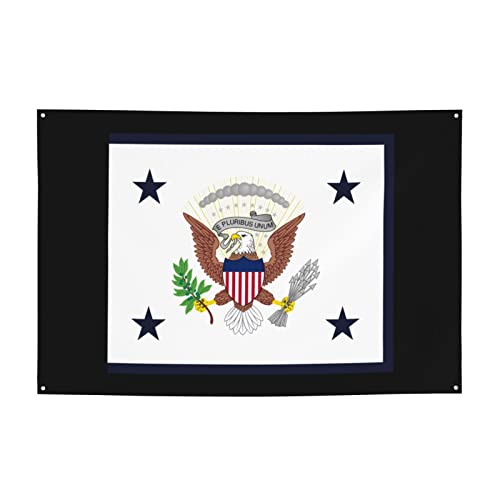 Flag Of The Vice President Of The United States (Fringed) Personalized Festive Banners To Add Atmosphere To Your Celebration 47Ã—71in