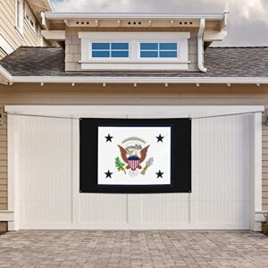 Flag Of The Vice President Of The United States (Fringed) Personalized Festive Banners To Add Atmosphere To Your Celebration 47Ã—71in