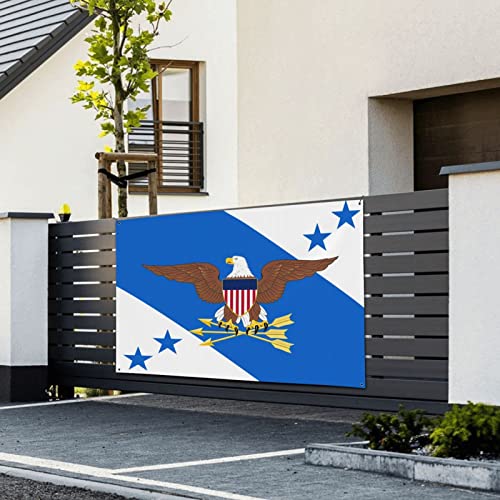 Flag Of The Vice Chairman Of The Joint Chiefs Of Staff Personalized Festive Banners To Add Atmosphere To Your Celebration 47Ã—71in