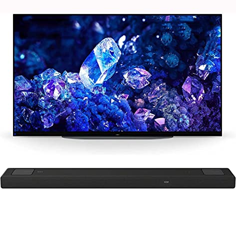 Sony XR48A90K 48" 4K Bravia XR OLED High Definition Resolution Smart TV with a HT-A5000 5.1.2 Channel Dolby Atmos Soundbar with Built-in Subwoofers (2022)