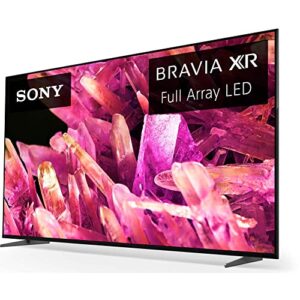 Sony XR55X90K Bravia XR 55" X90K 4K HDR Full Array LED Smart TV (2022 Model) Bundle with Premiere Movies Streaming + 37-100 Inch TV Wall Mount + 6-Outlet Surge Adapter + 2X 6FT 4K HDMI 2.0 Cable