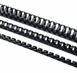 Plastic Binding Comb 3/8" Black, 100Pack