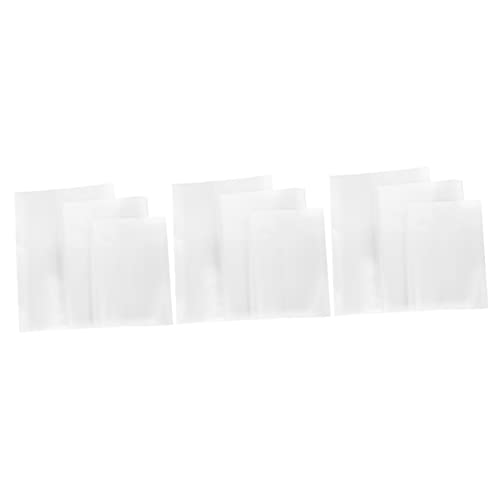 STOBOK 90 pcs Kids Covers Students Books Small Transparent Supplies Office Sleeves Exercise Protector School Installation Student Clear Thick for Practical Book