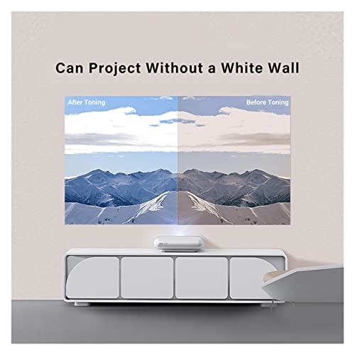 O1 Projector 4k Ultra Short Throw Projector MEMC HDR Laser Projector 800ANSI Home Theater Bedroom HD 1080P Smart tv