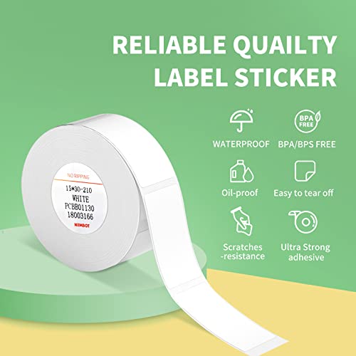 JADENS Label Maker Tape for D110&D11, Adapted Label Printer Paper, Standard Self-Adhesive Labeling Tape Refill Labels Replacement, Office Custom Stickers for NIIMBOT D11 Label Maker