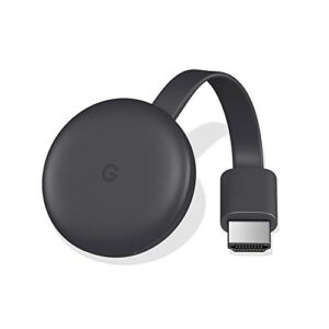 google chromecast (3rd generation) media streamer – black