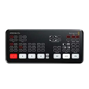 blackmagic design atem mini pro hdmi live stream switcher