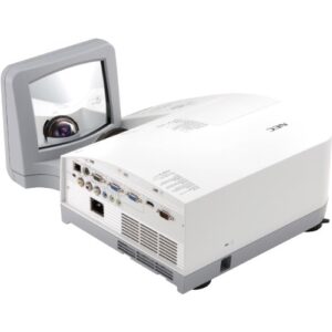 nec np-u310w-wk1 nec 3100 lumens wxga dlp short throw projector with wall mount