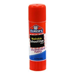 Elmer's E520 .21 Oz Washable School Glue Sticks 3 Count