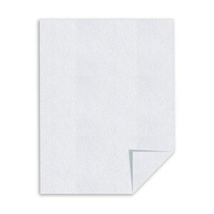 Southworth FSC Certified 55% Recycled 25% Cotton Linen Business Paper, 8 1/2in. x 11in., 24 Lb, White, Box Of 500, 554C